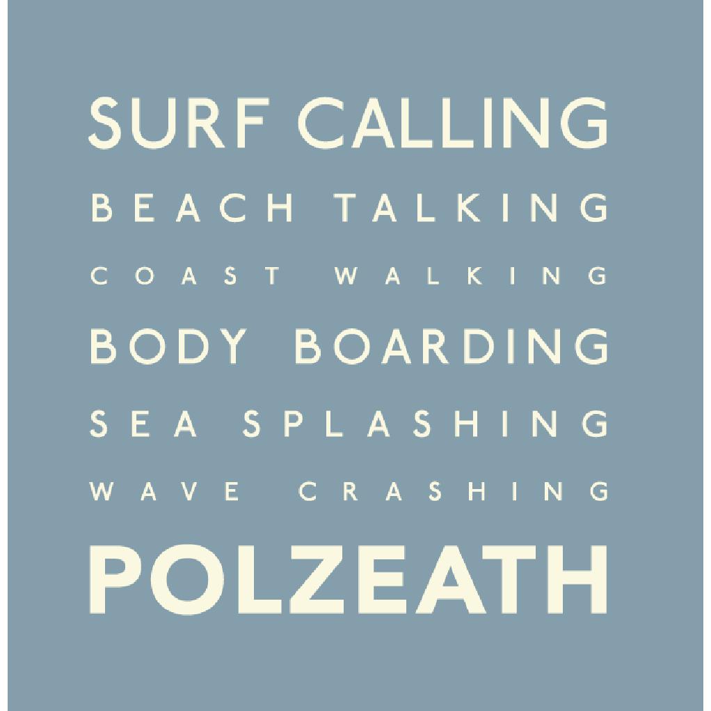 Polzeath Greeting Card – SeaKisses