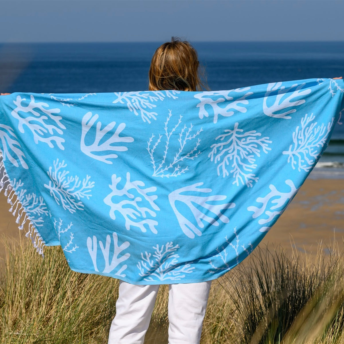 SeaKisses Beach Sheets | Hammam Towels